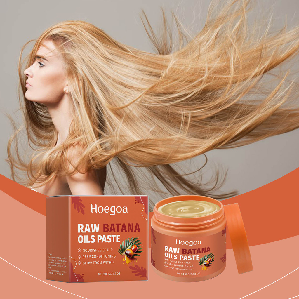 Hoegoa Batana Oil Hair Mask Nourishes Hair Moisturizing Soft Shine ...