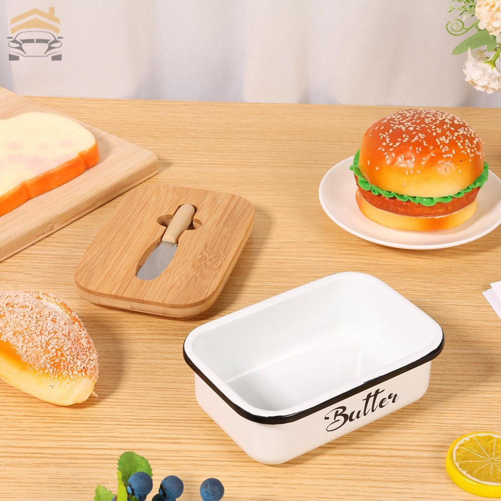 Sealing Butter Dish Box Reusable Butter Container Keeper for Counter ...