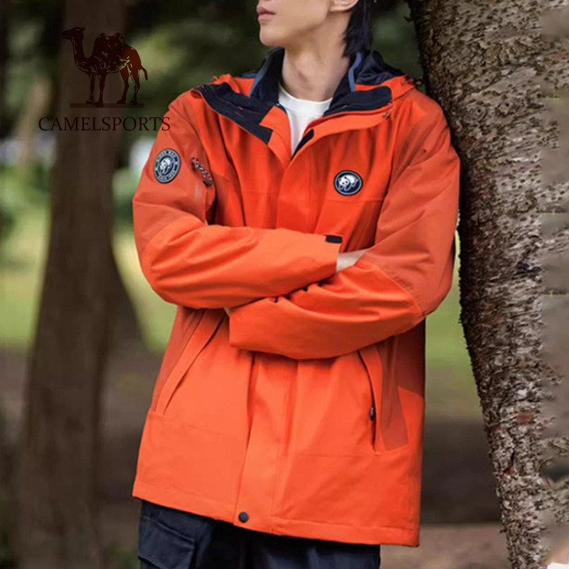 CAMEL SPORTS Jacket Three-In-One Detachable Autumn And Winter New ...