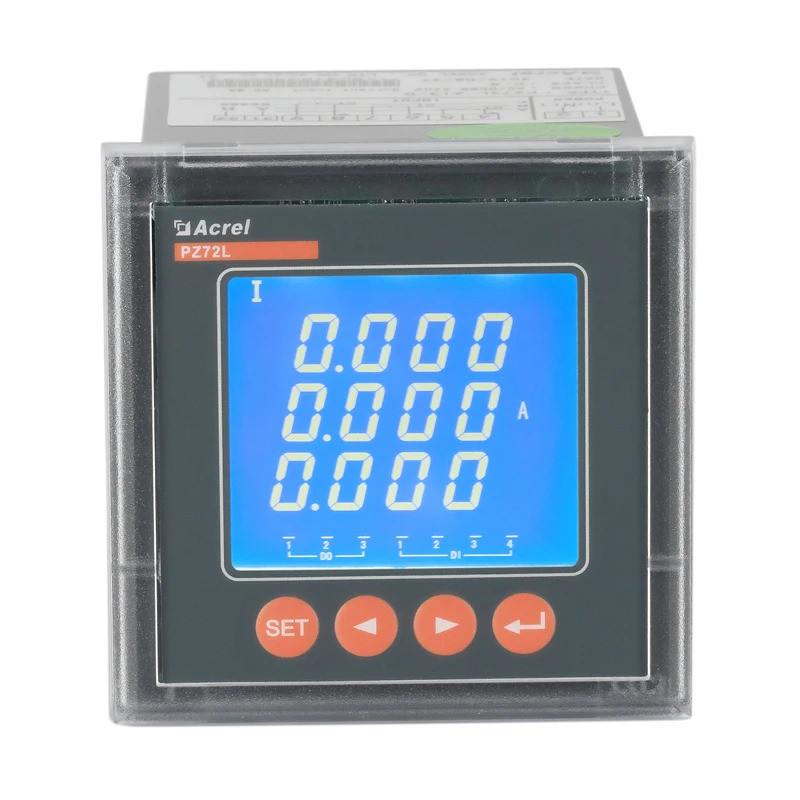 PZ48L-AI/C Programmable Panel Single-Phase Current Measuring Meter with RS485 LCD Display ...