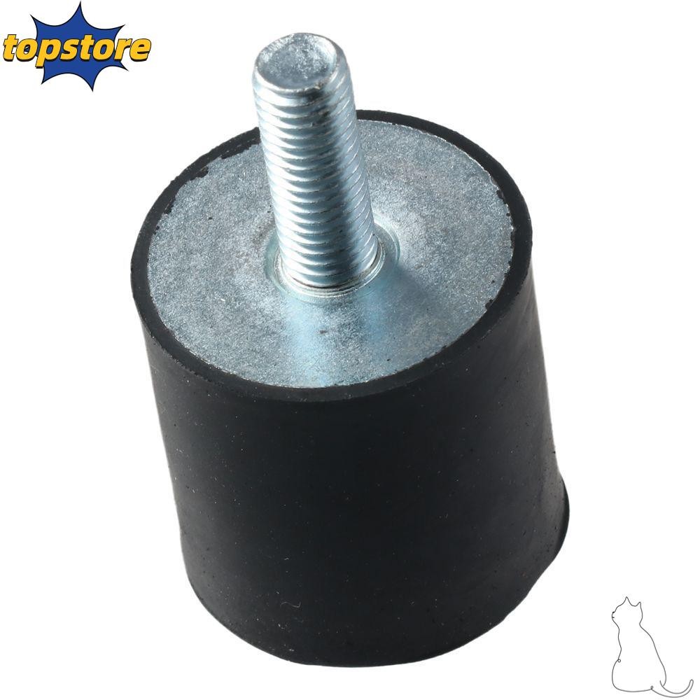 TOPSTORE Rubber Mounts, Black M6 M8 M10 Thread Vibration Isolators ...