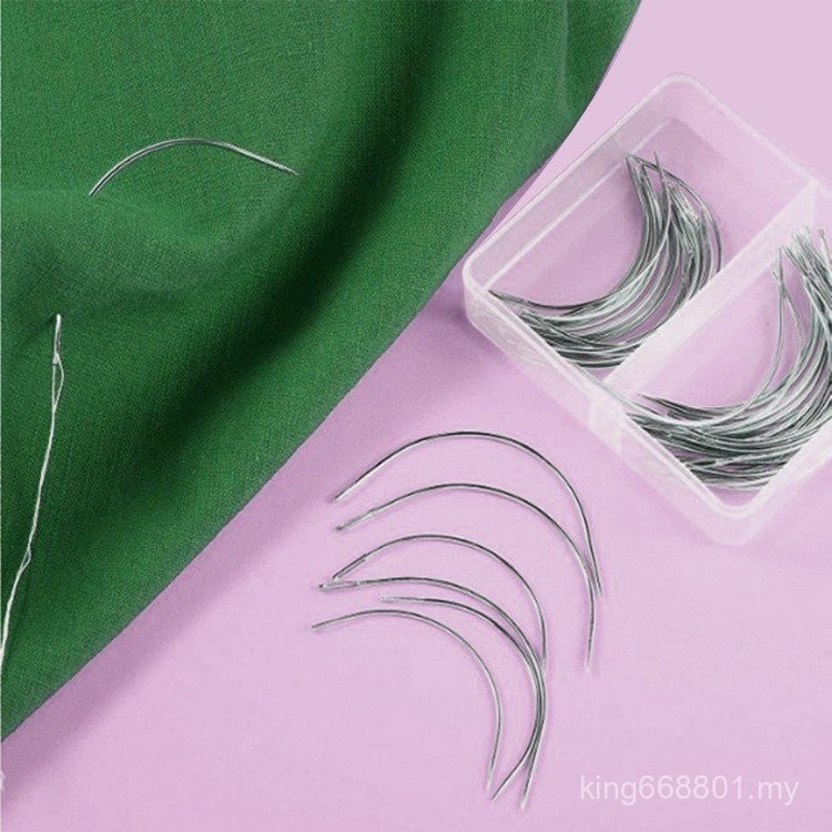 Curved Needle Doll Hand Sewing Curved Needle Semicircle Curved Needle ...