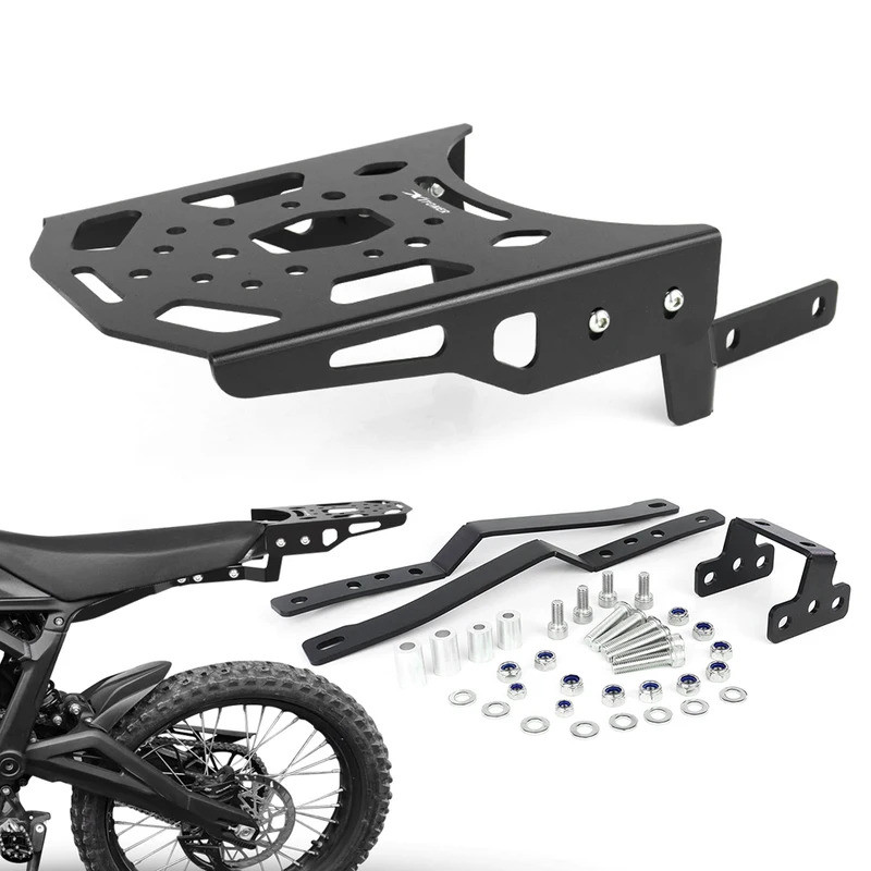 Rear Rack Luggage Rails Luggage Carrier Cargo Shelf Bag Stand Holder ...