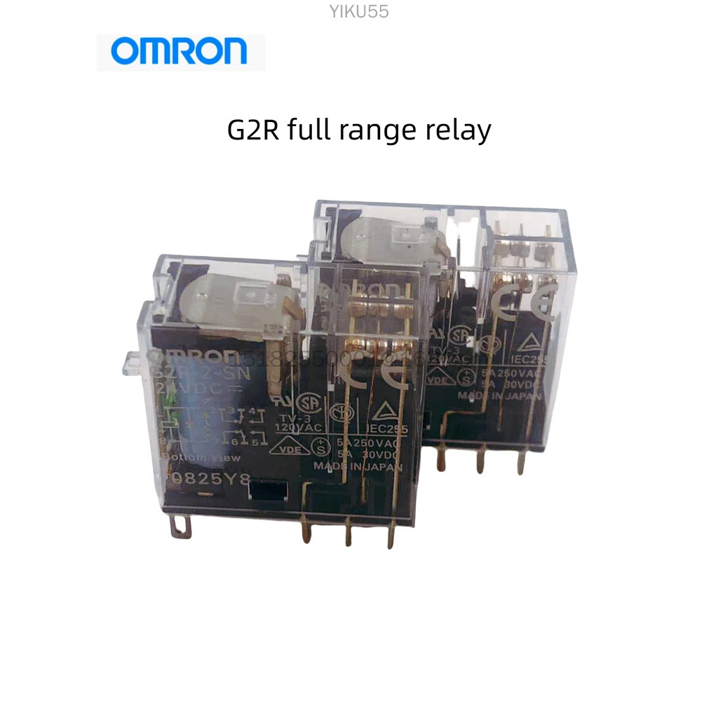 Omron relay G2R-1-SN G2R-2-SN 24V 220 G2R-2-SND(S) 24V 230V brand new | Shopee Malaysia