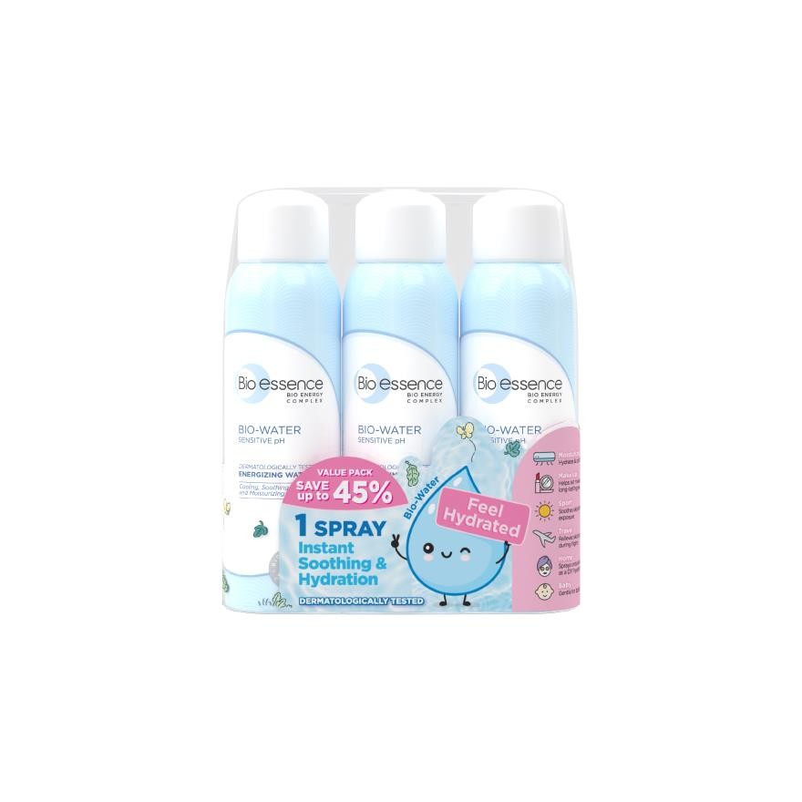 BIO-ESSENCE Bio-Water Energizing Water 3 x 100ml | Shopee Malaysia
