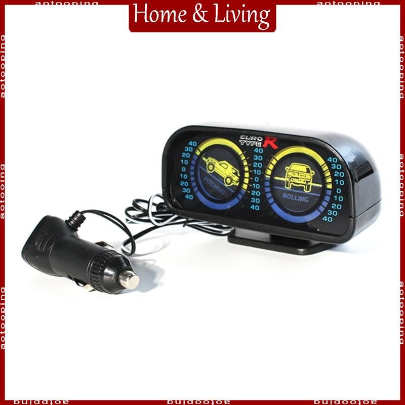 AOTO Adjustable Base Slope Meter with LED Light Level Tilt Gauge Car ...