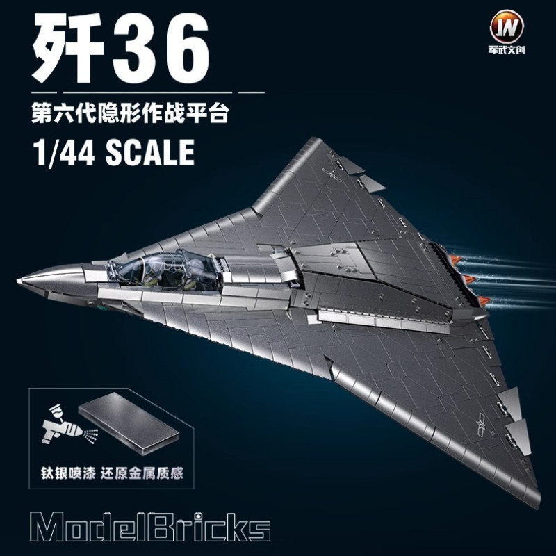Sluban J-36 Sixth Generation Stealth Aircraft / Fighter 35 Fighter 20 ...