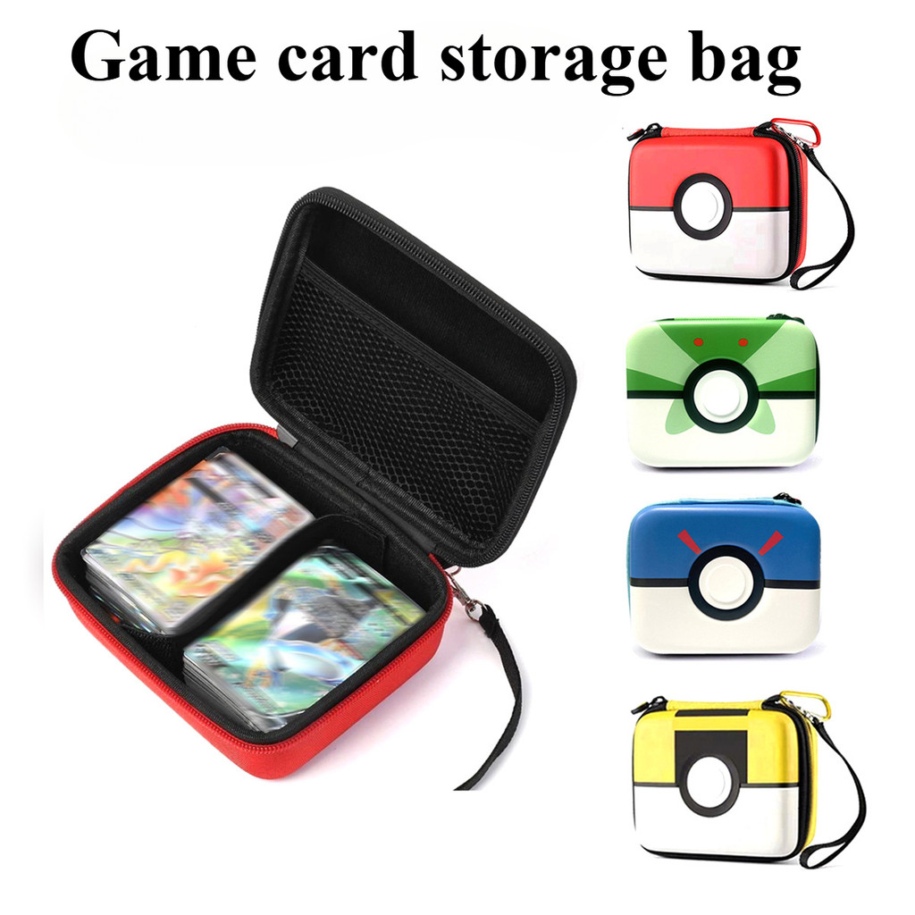 Game Cards Album Hard Shell Storage Bag Holder Box/PTCG MTG Trading ...