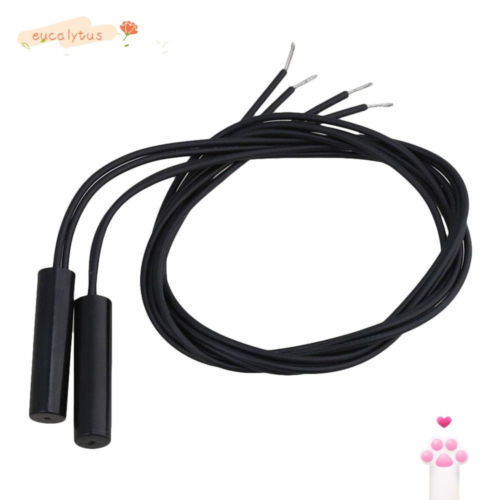 EU-FASHION 2Pcs Magnetic Sensor, Plastic Mounted Reed Proximity Switch ...