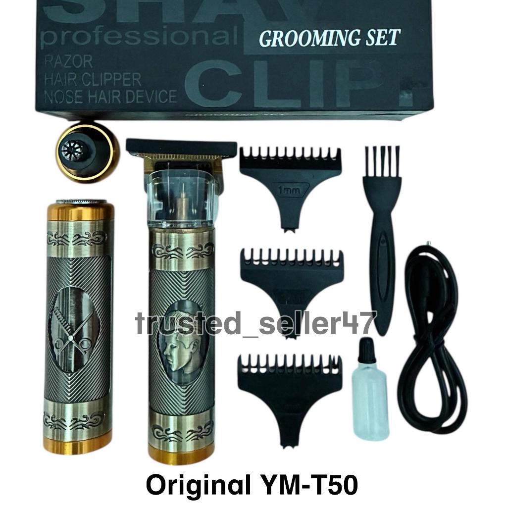 3 in 1 Grooming Set YM-T50 Rechargeable Hair Trimmer Hair Cutter ...