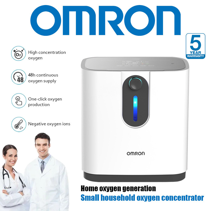 【Local Stock 24-Hour Delivery】 Omron 7L High Flow Intelligent Oxygen ...