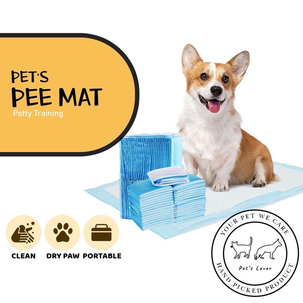 Alatstar 20 / 40 / 50 / 100 Pcs Home Pet Urine Pee Mat Pad Paper Dog ...