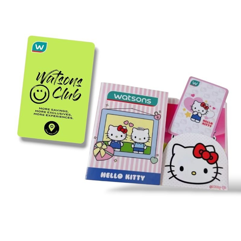 Watsons Club with Watsons HELLO KITTY Card 1pc | Shopee Malaysia