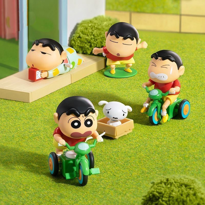 Tik Tok Car Cute Crayon Shin-Chan Dynamic Doll Life Series Clockwork ...