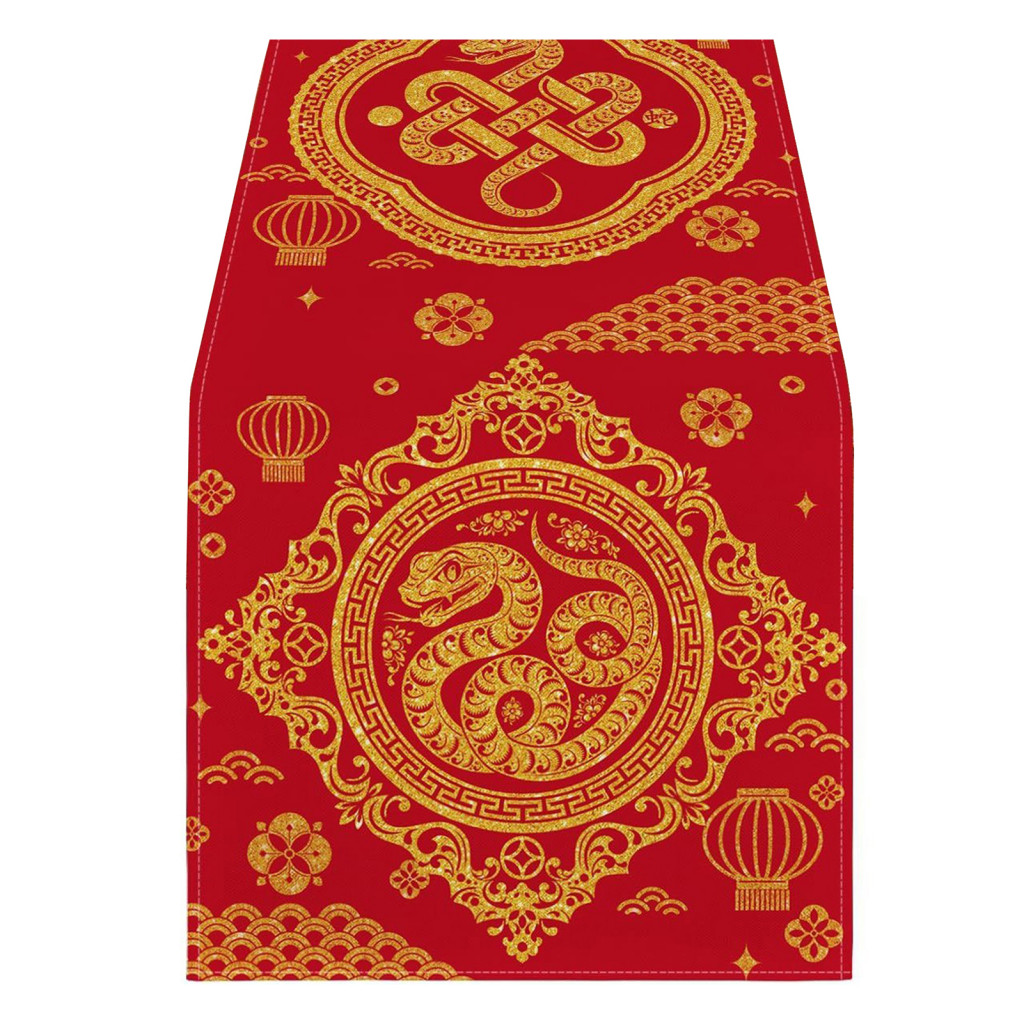 moreorders| Holiday Table Runner Table Accessories Chinese New Year ...