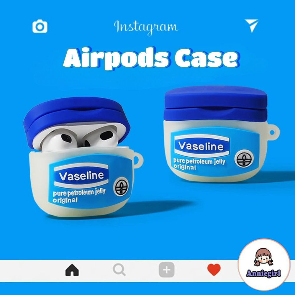 Creative 3D Vaseline Silicone Earphone Case for Airpods 1 2 3 4 Airpod ...