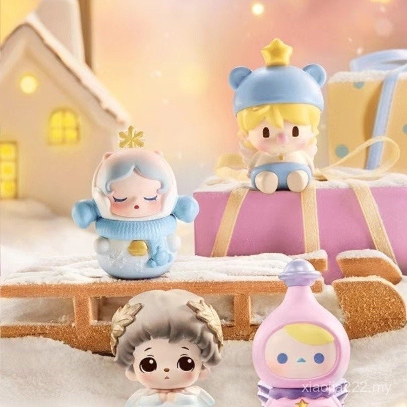 Pop Mart Genuine Christmas Party Cute Pellet Series sp Snow Angel ...