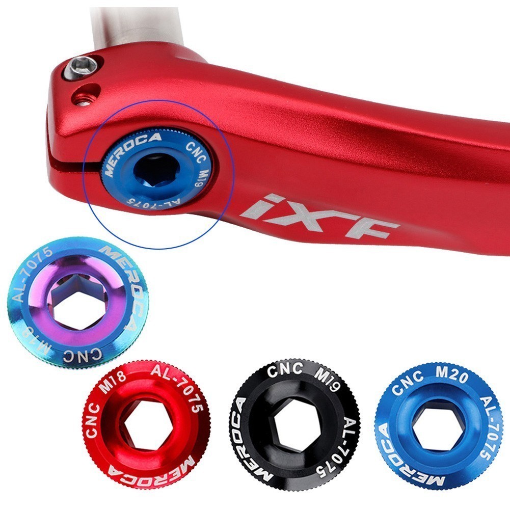 Road Bike Crank Fixing Bolt Crank Cover Crankset Screws /M19/M20 ...
