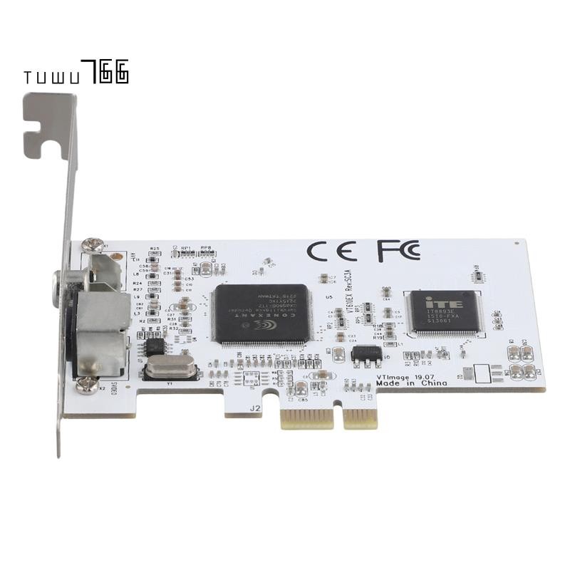 PCIE Expansion Card PCIE to AV Surveillance HD 640X480 Resolution Video ...