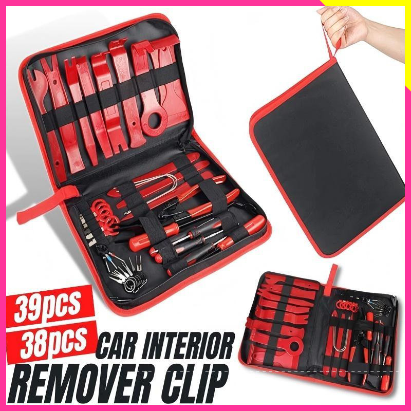 38Pcs 39Pcs Car Interior Remover Clip Remover Kit Car Deck Audio ...