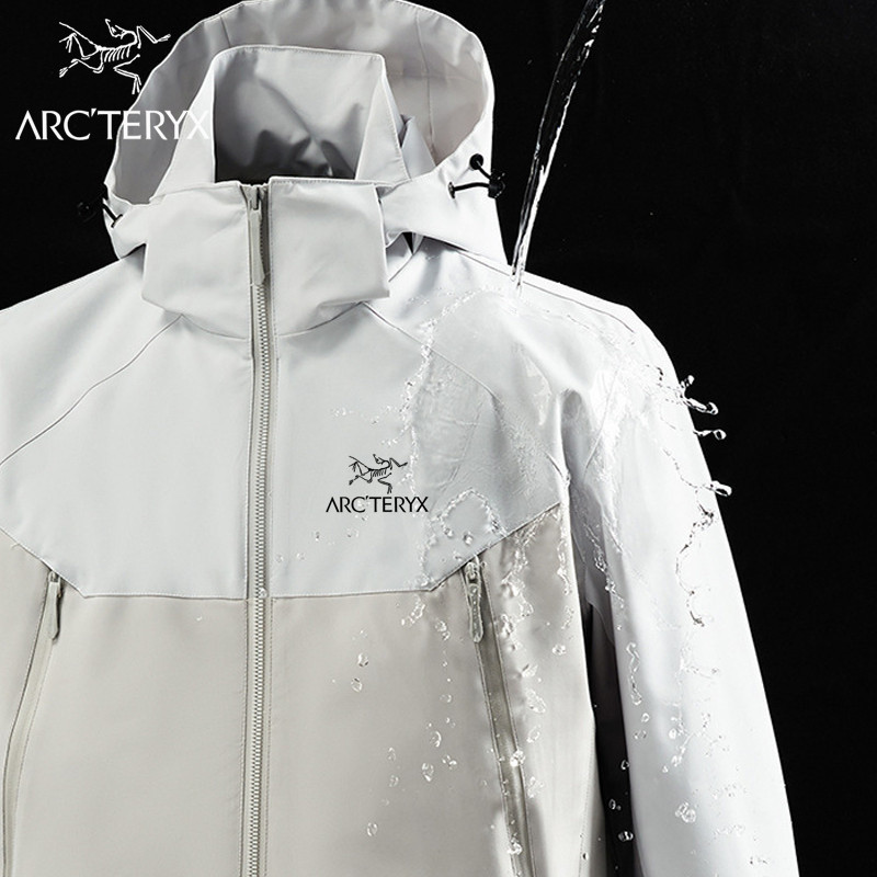 ARCTERYX new couple punching jacket removable hood waterproof hiking ...