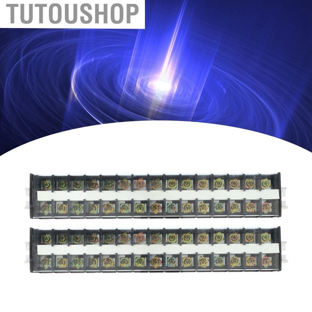 Tutoushop Wire Barrier Block Waterproof Terminal for Distribution ...