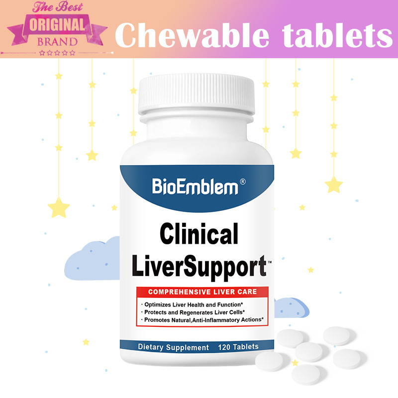 BioEmblem Clinical Liver Chewable Tablets Support for Liver Function ...