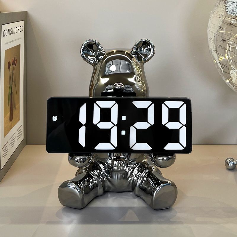 Shopee Official Living Room Creative Violent Bear Watch Clock Smart ...