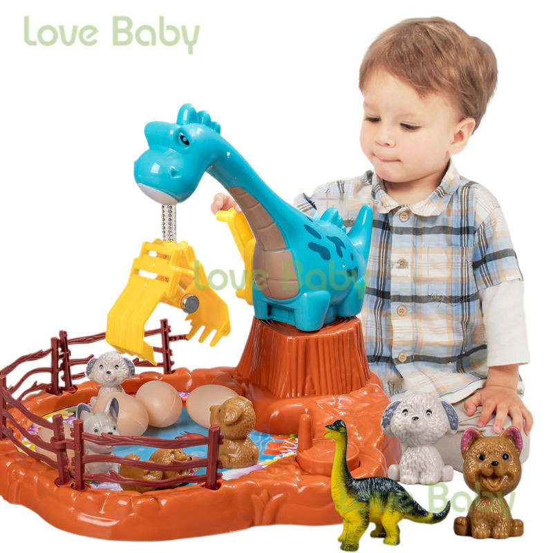 Children's Dinosaur Claw Claw Machine Toys 4 Educational Boys Board ...