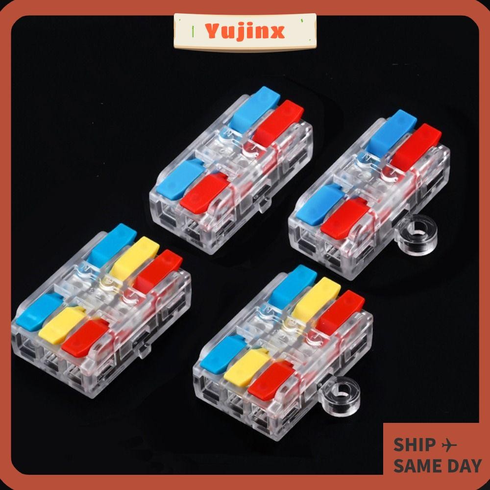 YUJINX Quick Terminal Block, Universal Compact Mini Wire Connector ...
