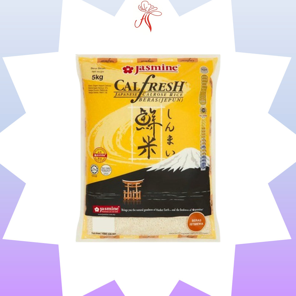 Beras Jasmine Japanese Calfresh Calrose 5kg | Shopee Malaysia