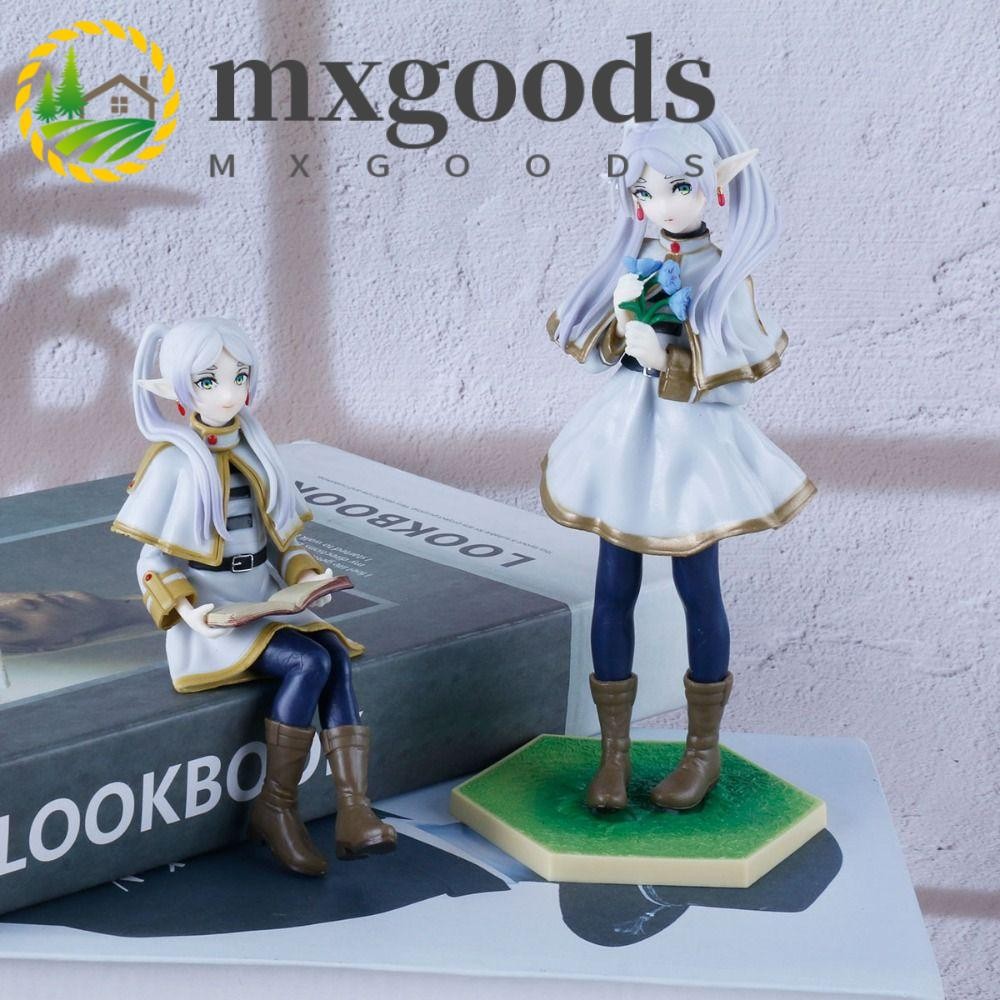 MXGOODS Luminasta Frieren Figurine, Sitting Beyond Journey's End Frieren Action Figure, Birthday ...