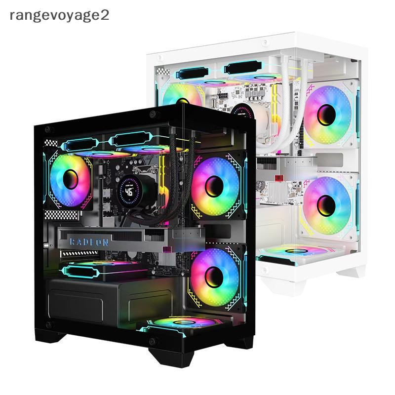 [rangevoyage2] M-ATX/ITX Transparent DIY Computer Case 270 Degree Glass ...