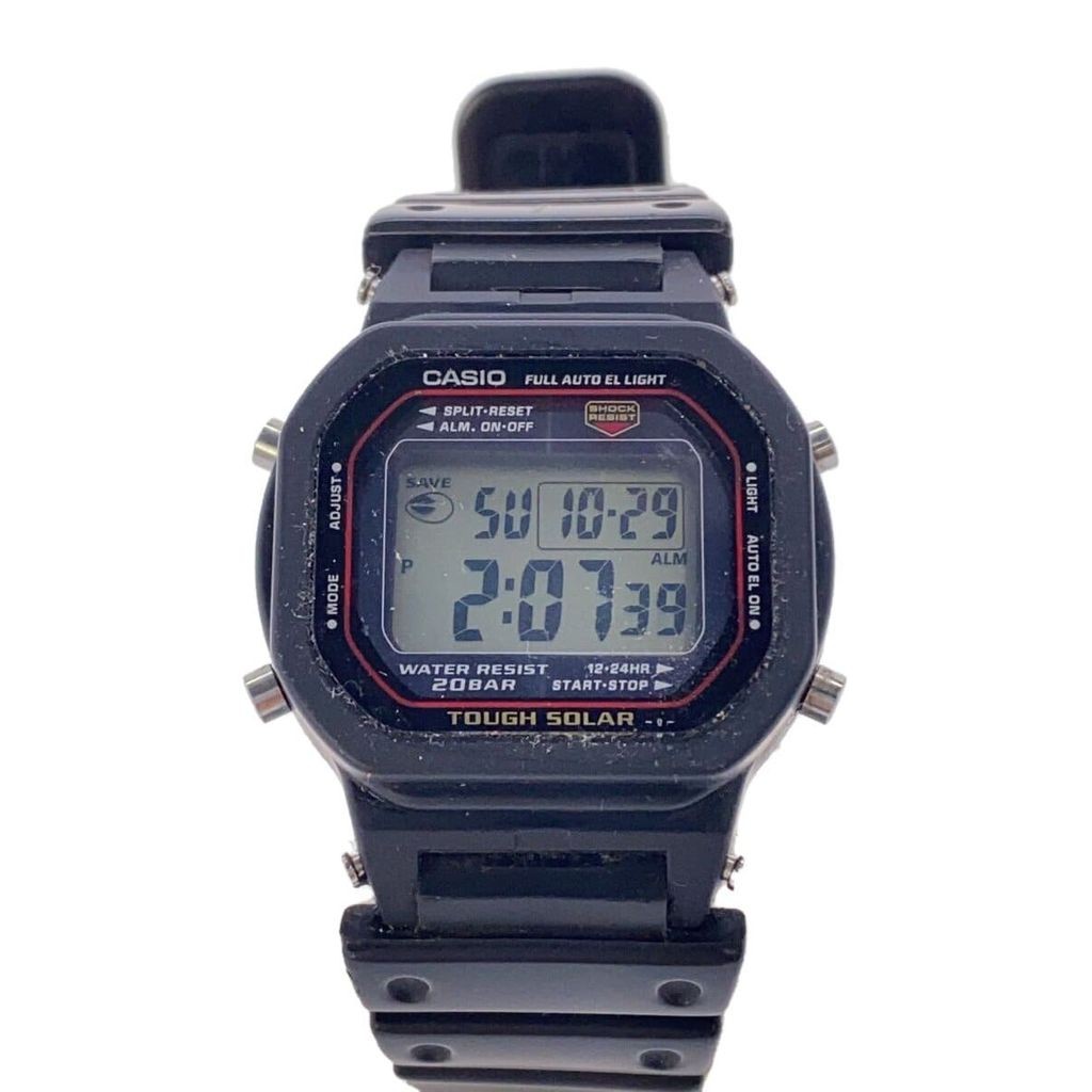 CASIO Men's Watch Quartz Digital Rubber BLK Plastic G-5600 | Shopee ...