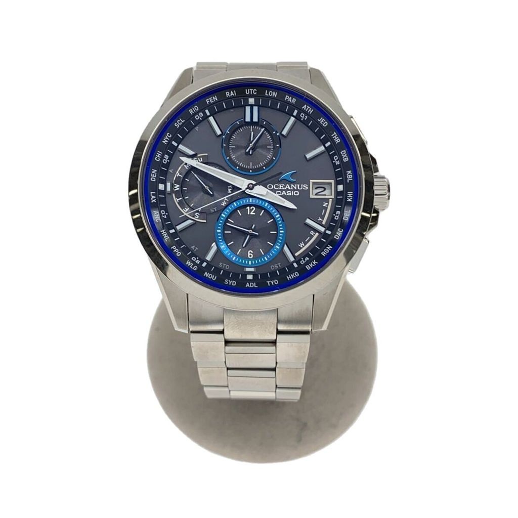 CASIO Men's Watch OCW-T2600-1AJF Solar Oceanus Analog Empty Frame ...