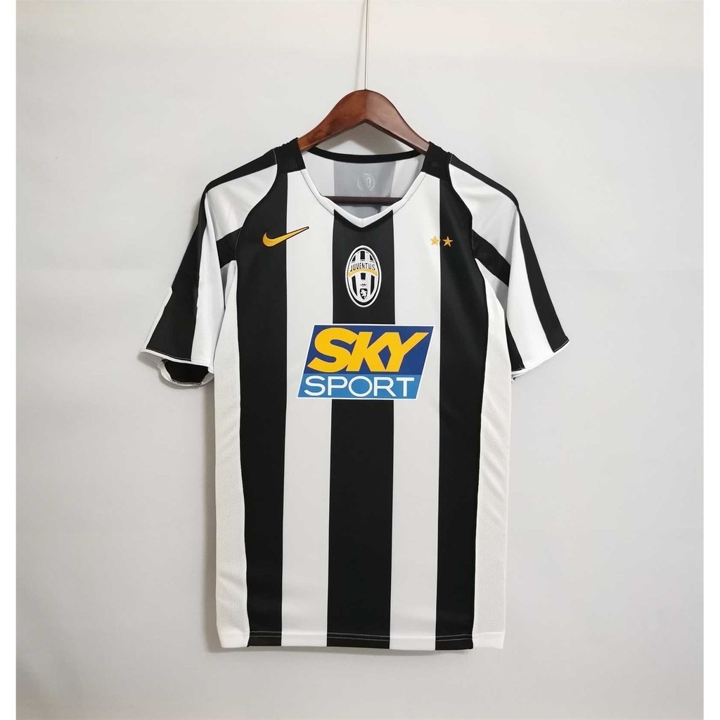 juven tus 04-05 Home Retro Soccer Jersey Football #DEL PIERO | Shopee ...