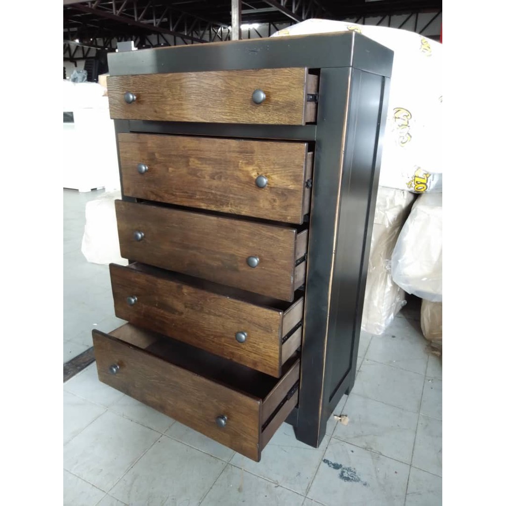 Harga Kilang Solid Wood Drawer High Quality Wood Storage Drawer ...