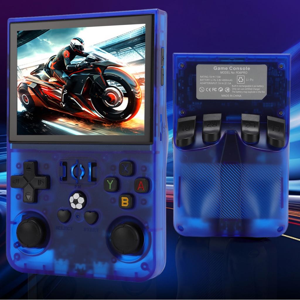 Newlanrode R36PRO Handheld Game Console Retro Games Consoles with 3.5 ...