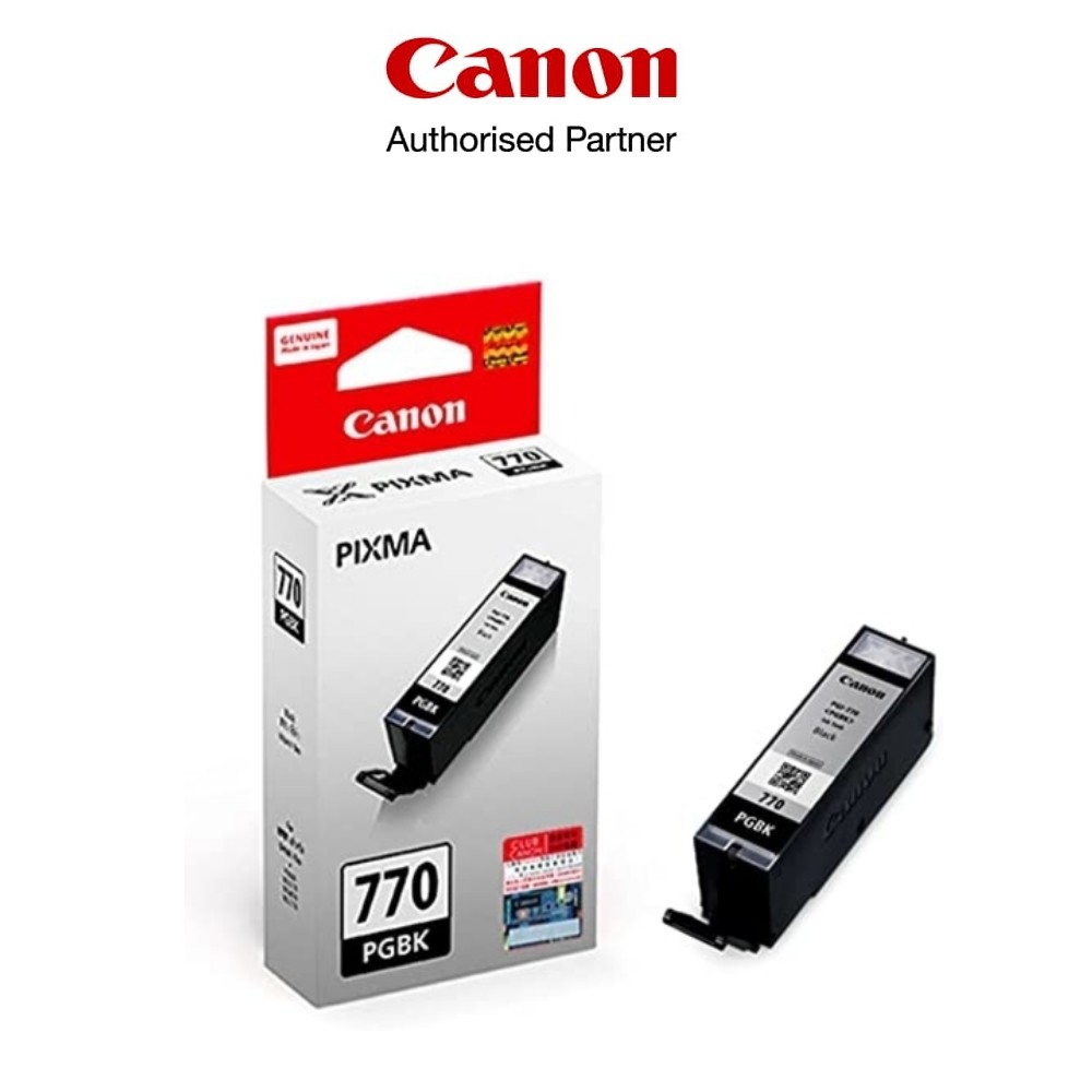 Canon PGI-770 Black / CLI-771- Black / Cyan / Magenta / Yellow Original ...