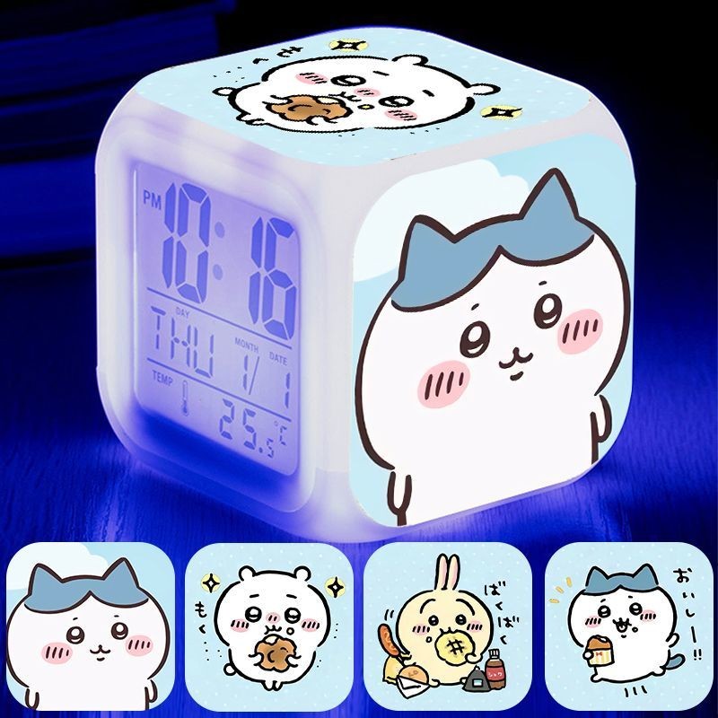 Chiikawa chiikawa Alarm Clock Peripheral Usaki Luminous Student ...