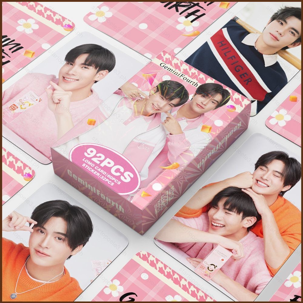 ST3 92PCS/Set Geminifourth Stickers LOMO Card Double Sided Postcard ...