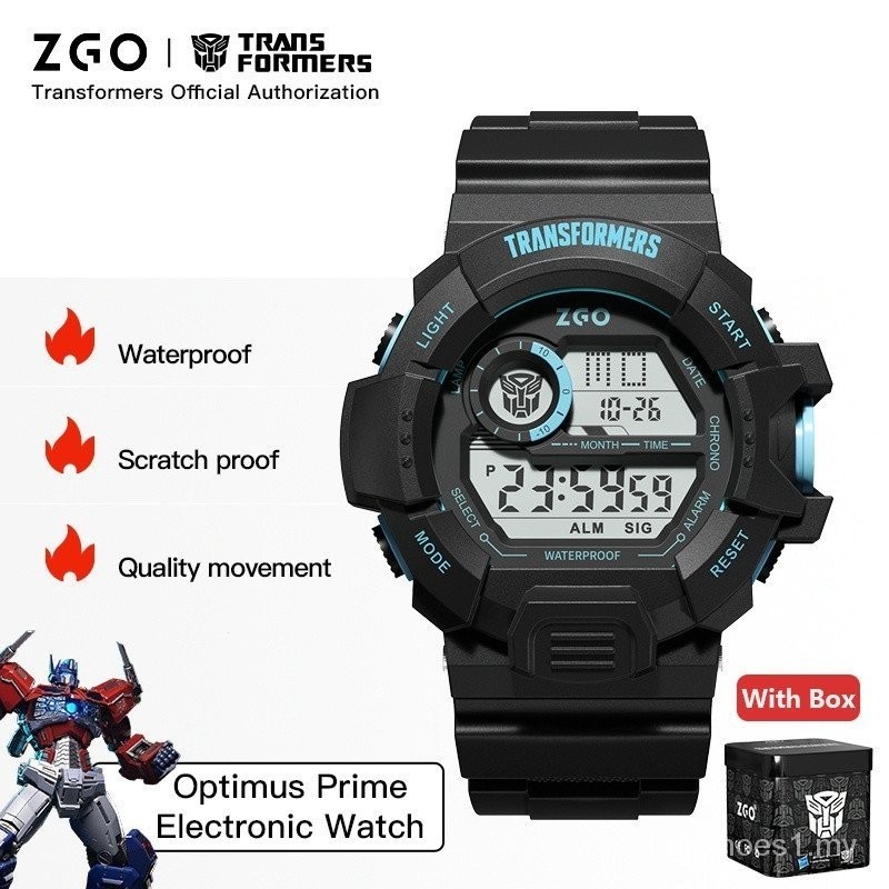 【Ship Malaysia】zgo x Transformers watches boy trendy mechanical ...