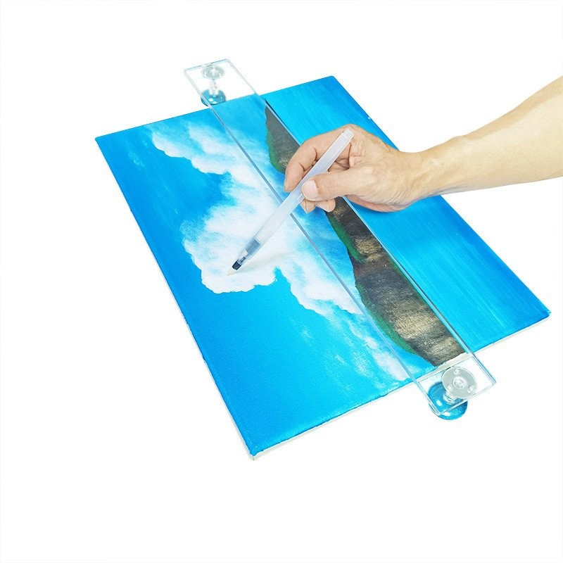 Oil Painting Watercolor Painting Anti-Ink Hand Rest Inclined Bridge ...