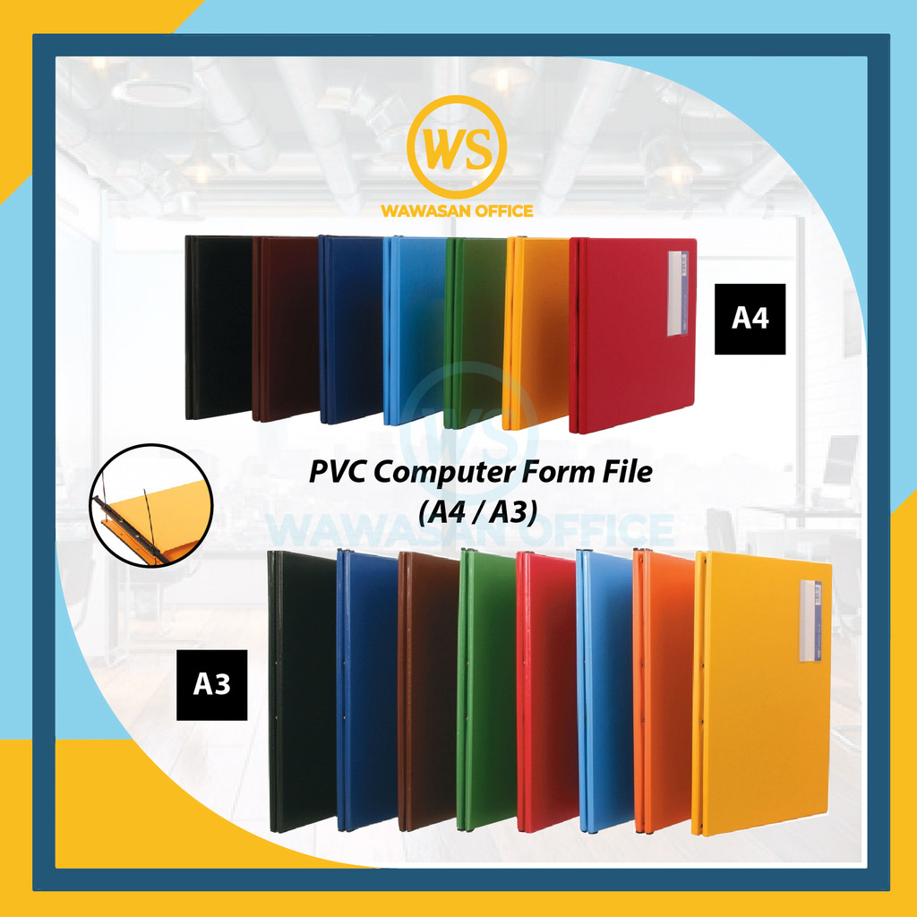 PVC Computer File A4 / A3 | Computer form File | Shopee Malaysia