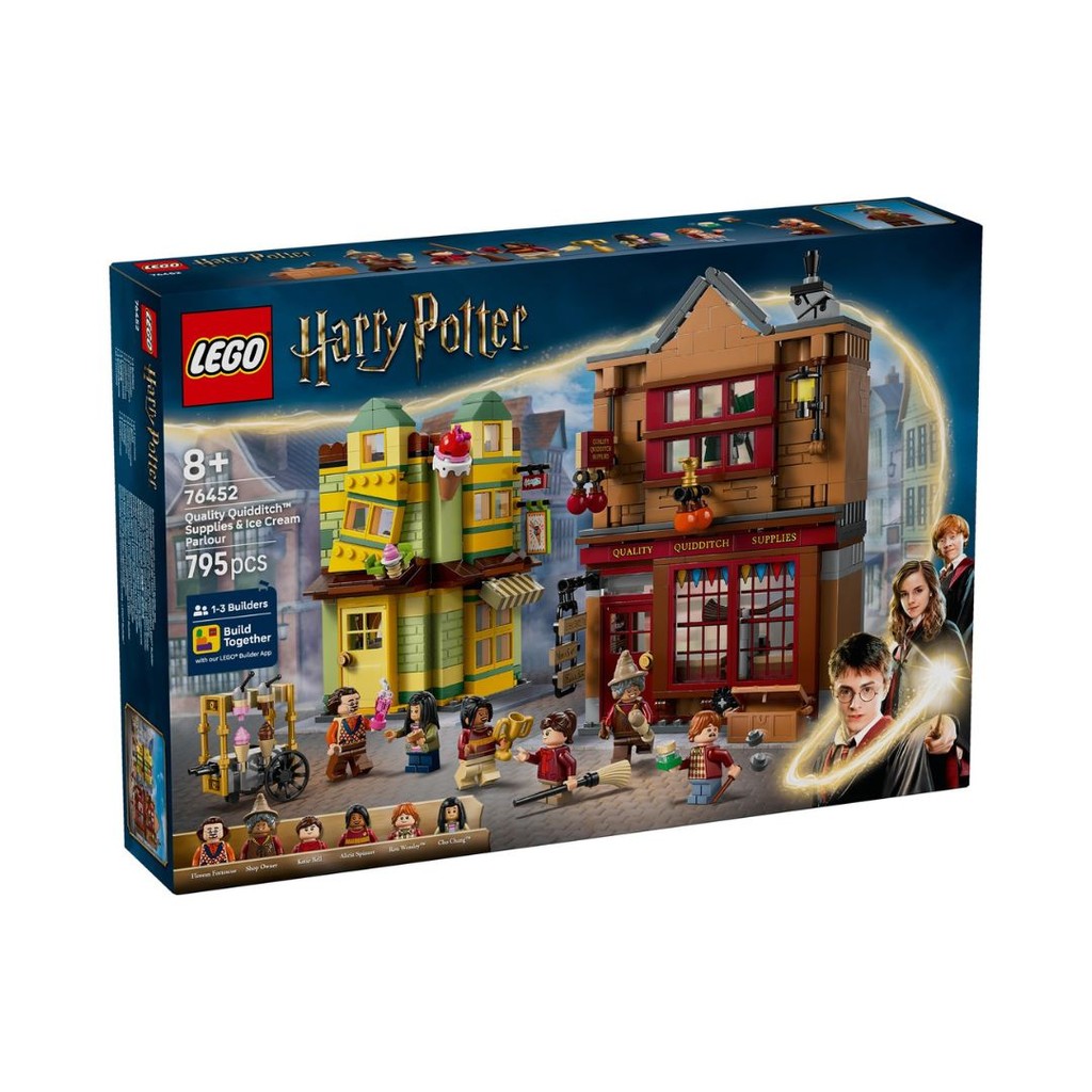 LEGO 76452 Harry Potter Quality Quidditch Supplies & Ice Cream Building ...
