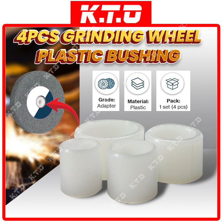 4pcs / Set Multi-layer Grinding Wheel Plastic Bushing Plastic Core ...