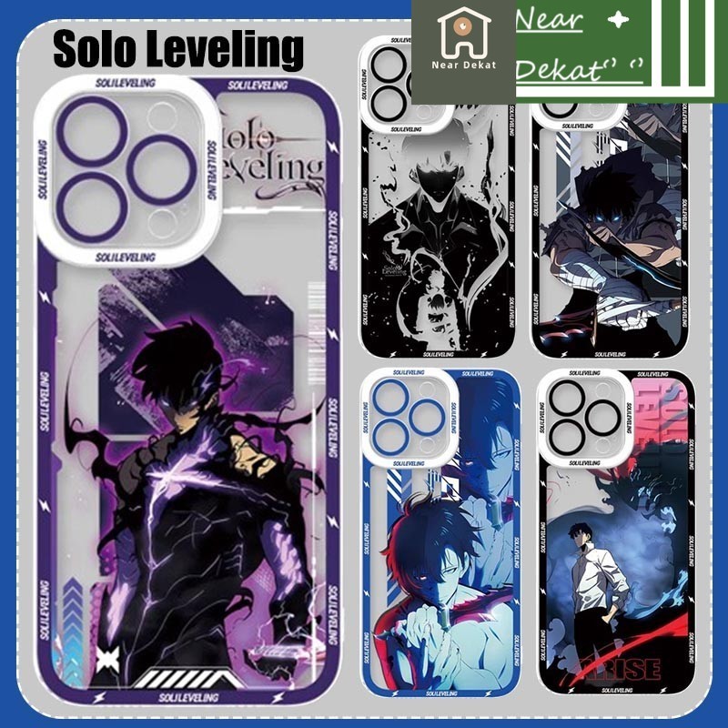 HJlovelyColor Casing Anime Solo Leveling Shadow King Phone Case For ...