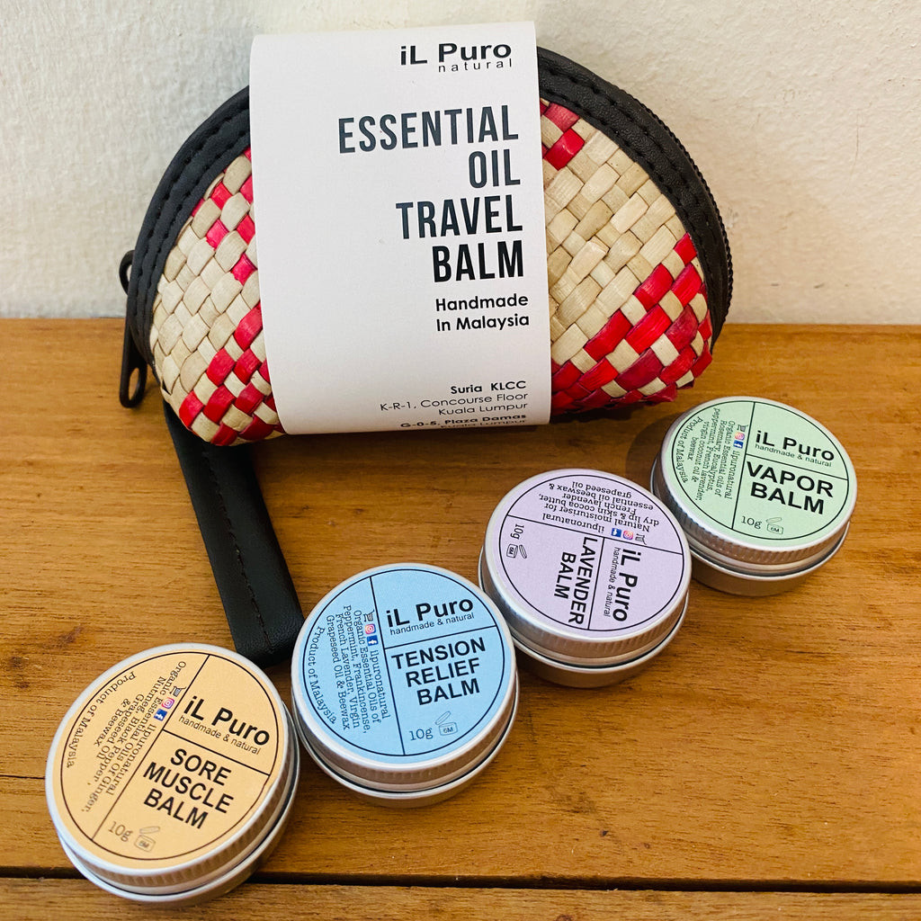 Essential oil Travel Balm set | Shopee Malaysia