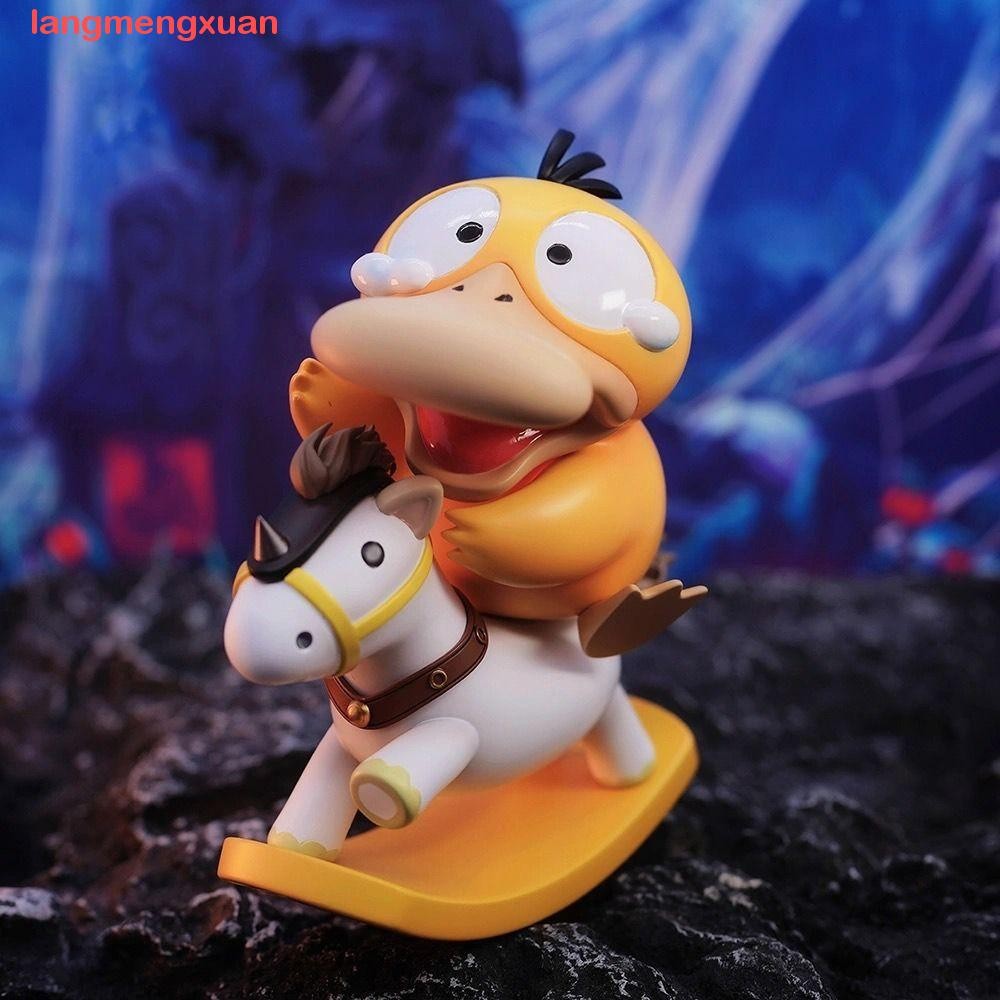 LANGMENGXUAN Anime Action Figure, Psyduck&Gengar Rocking Marco Pada ...
