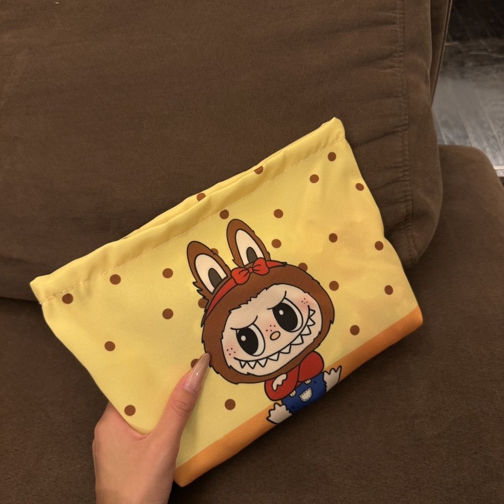 2025 Cartoon labubu Girl Heart Hand Storage Special Bag labubu Cute ...